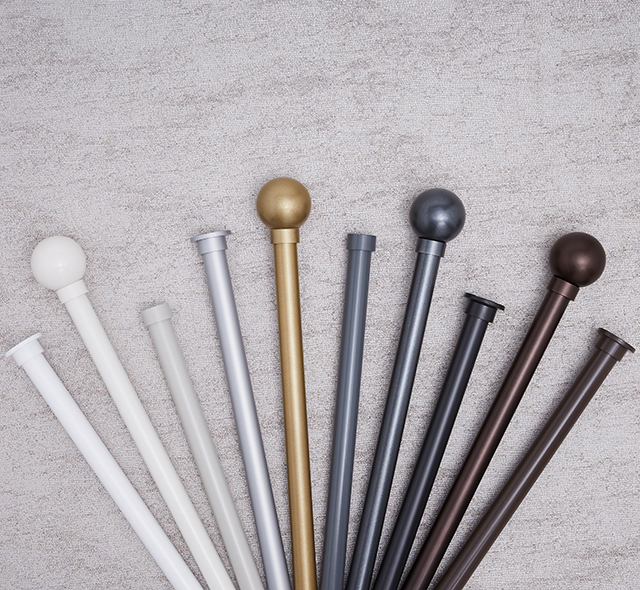 Hallis Hudson Arc 25mm Metal Curtain Poles