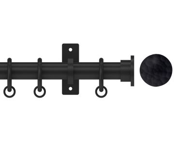 Hallis Hudson Arc Hammered Disc 25mm Eyelet Curtain Poles