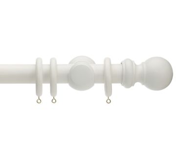 White Curtain Poles UK | Fast UK Delivery