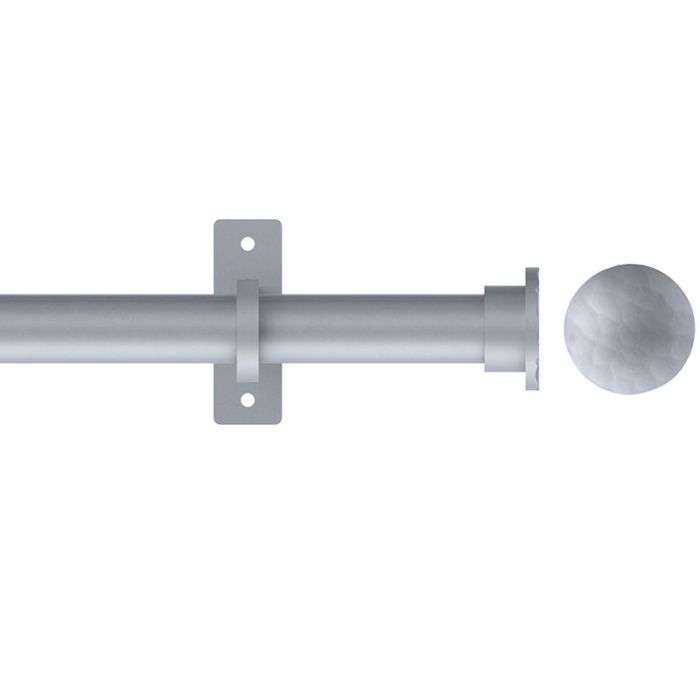 Hallis Hudson Arc Hammered Disc 25mm Eyelet Curtain Poles