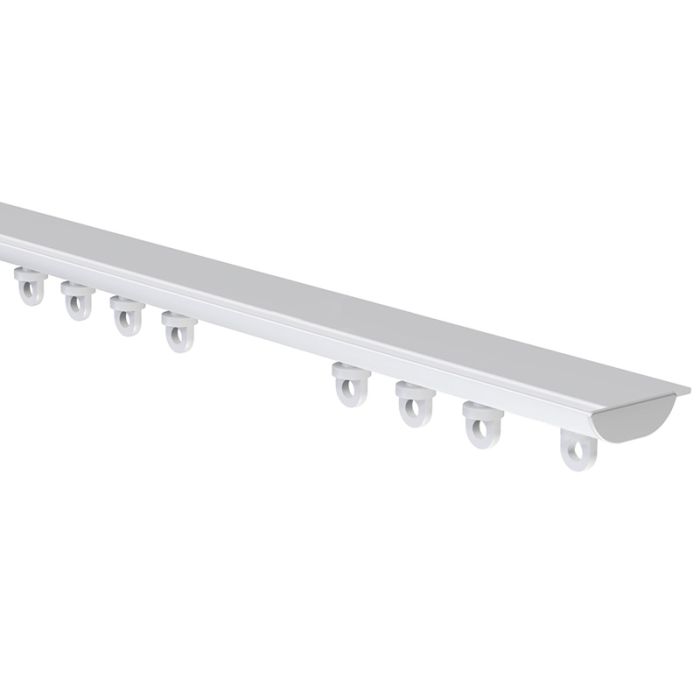 Speedy Discrete Metal Curtain Track Set (Ceiling Fix)