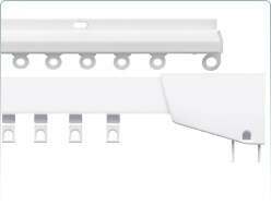 Integra Curtain Poles and Tracks - Corded and Uncorded
