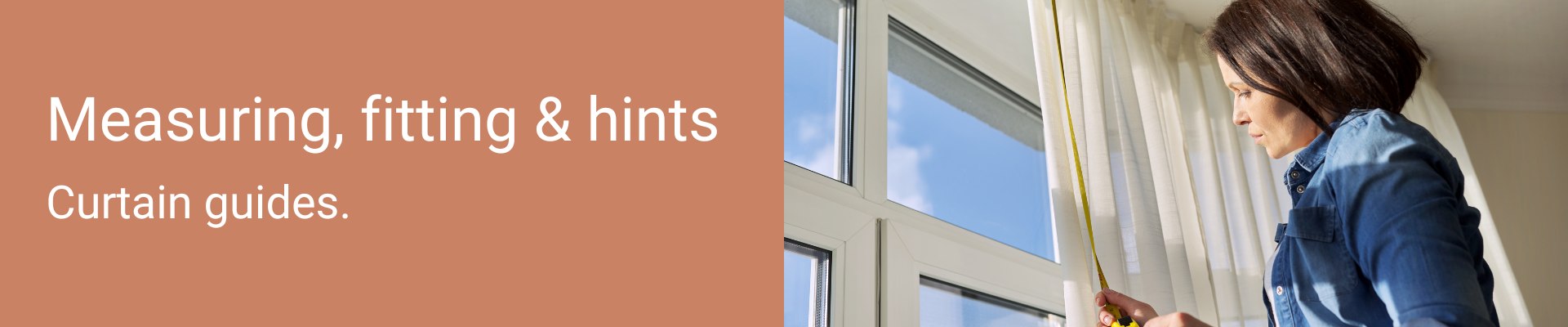 How to Measure for Curtains. Fitting DIY Guides in easy to follow steps